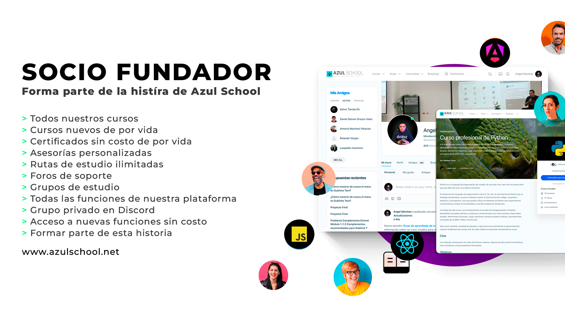 Únete a Azul School como Socio Fundador y Obtén Beneficios de por Vida ...